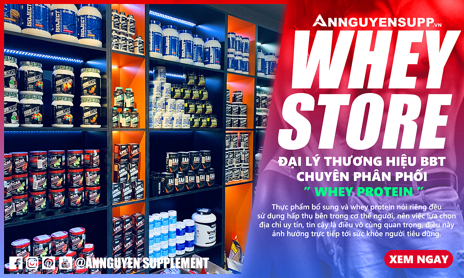 WheyStore | Đại Lý BBT Annguyen Supplement Chuyên Bán Whey Protein